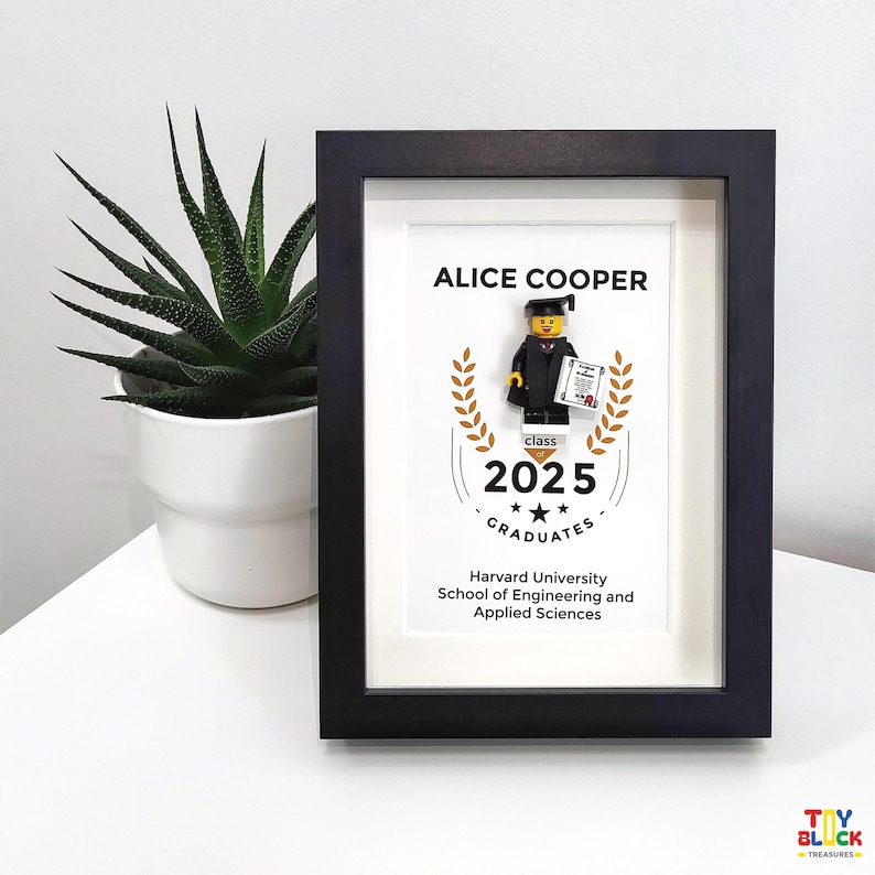 Personalized Graduation Gift Frame – Custom Academic Achievement ...