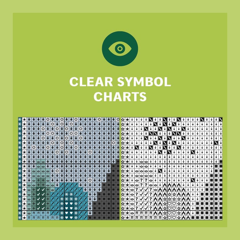 Geometric Cross-stitch Pattern, Modern Design of Colourful Shapes ...