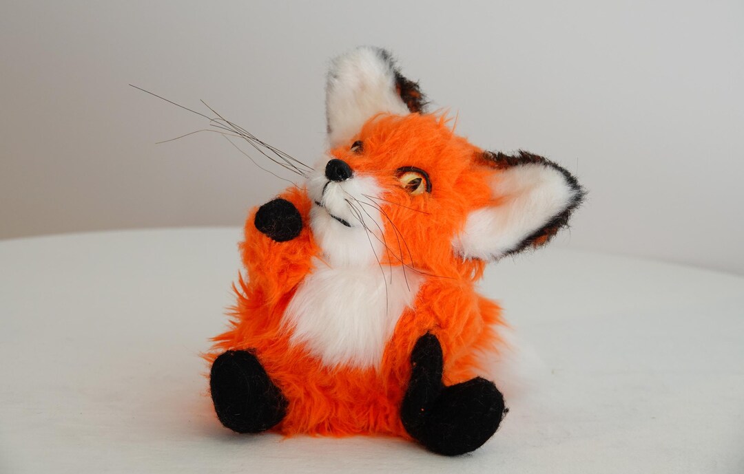 Cute Fox Toy, Stuffed Animal, Plush Toy, Unique, Handmade | Murtazoo - Etsy