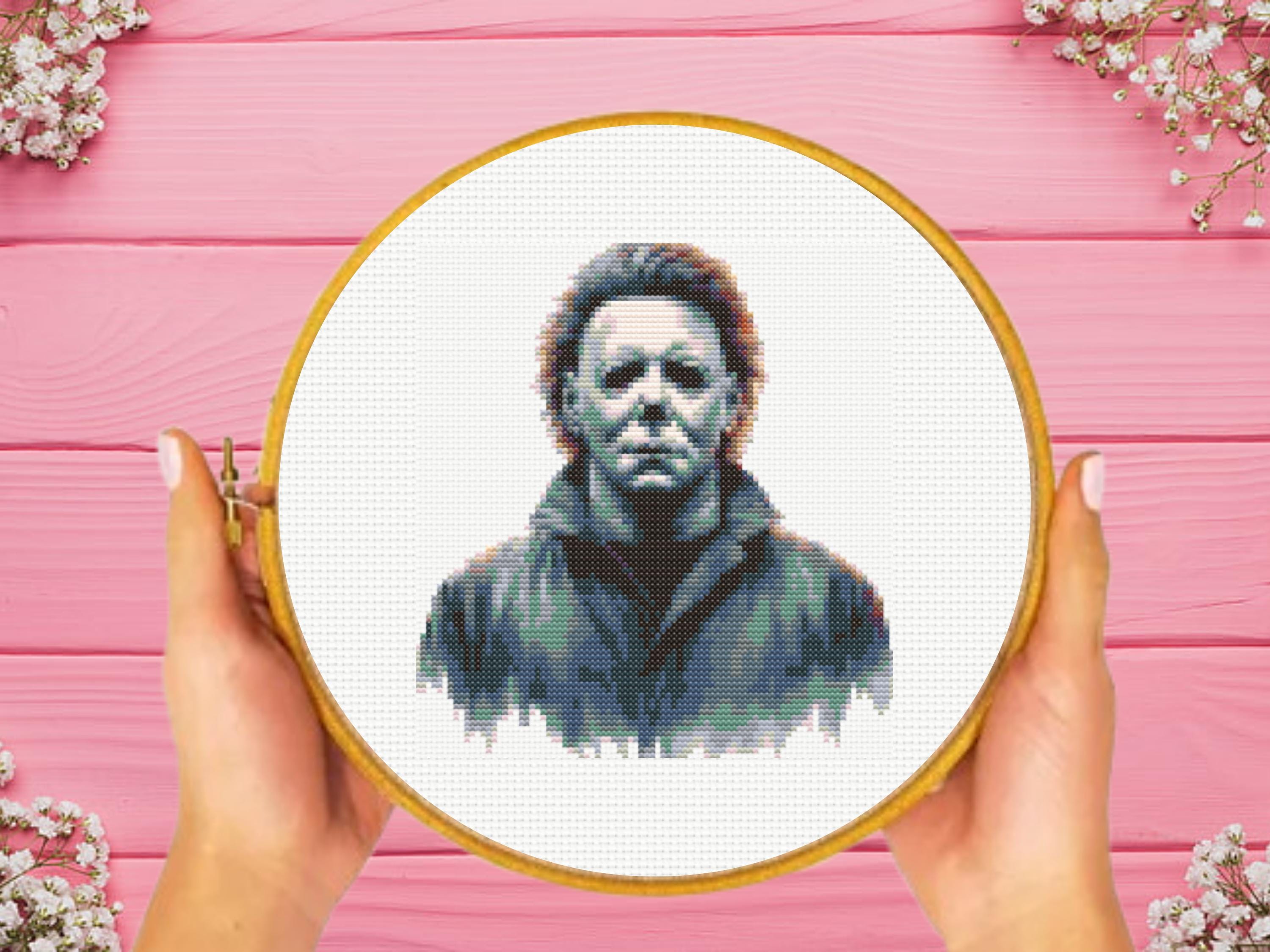 Horror Character Cross Stitch Pattern , Set of 9 Horror Character Cross ...