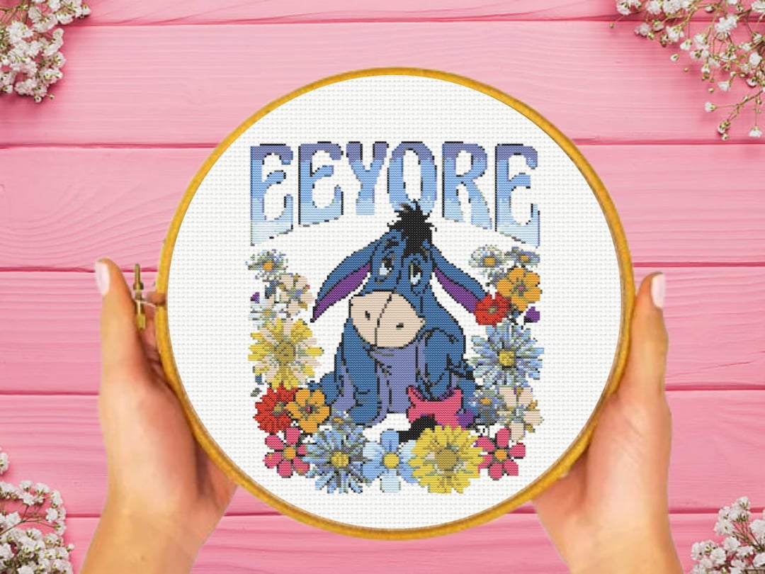 Eeyore Cross Stitch Pattern, , Instant Download - Etsy