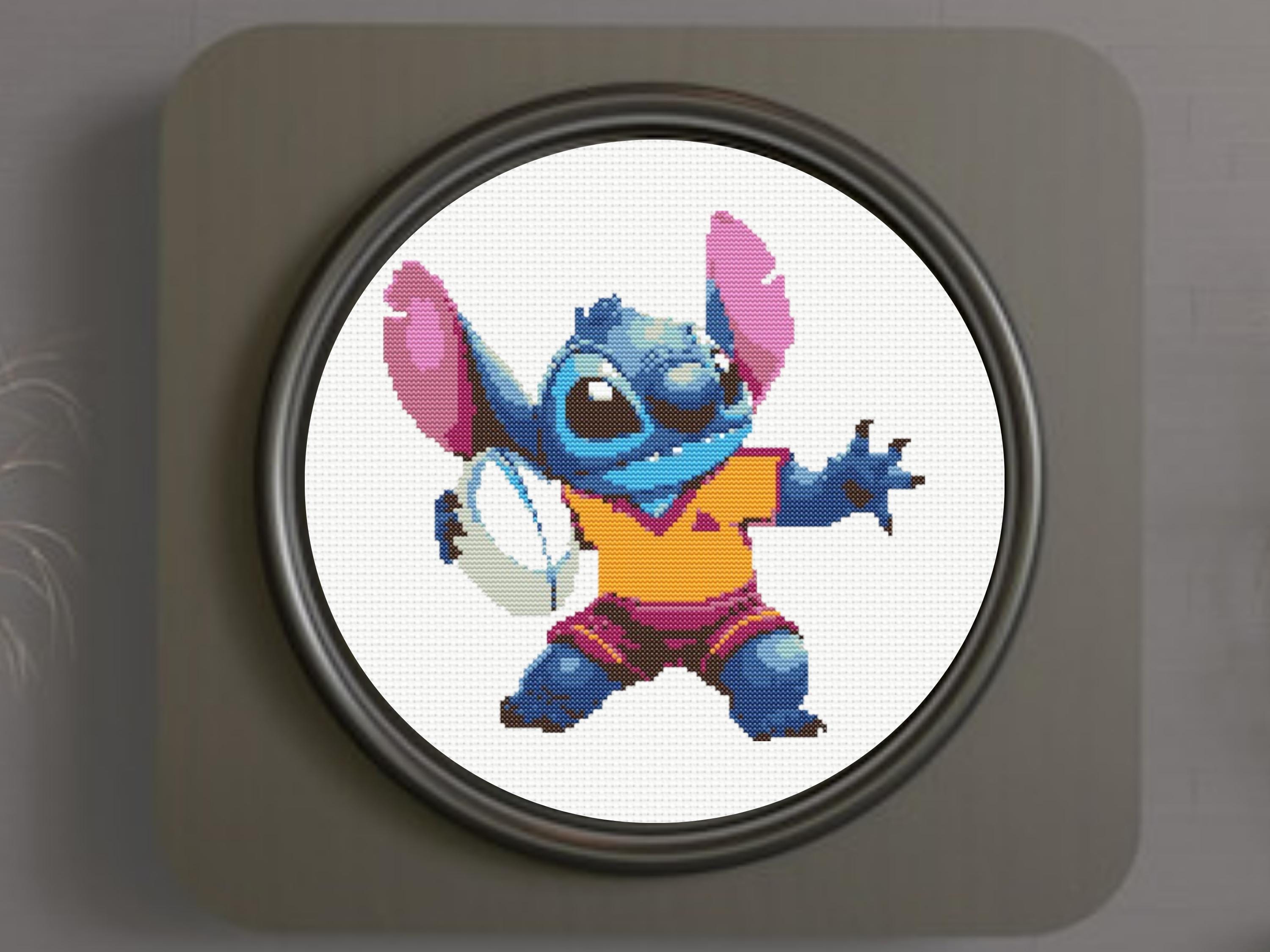 Stitch Cross Stitch Pattern, Rugby Cross Stitch Pattern, Instant ...