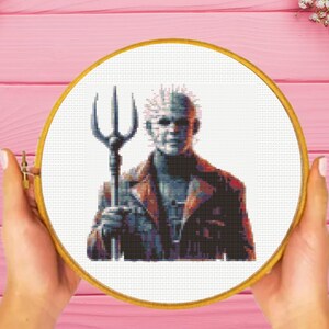 Horror Character Cross Stitch Pattern , Set of 9 Horror Character Cross ...