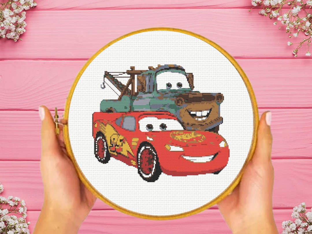 Cars Cross Stitch Pattern, Instant Download - Etsy