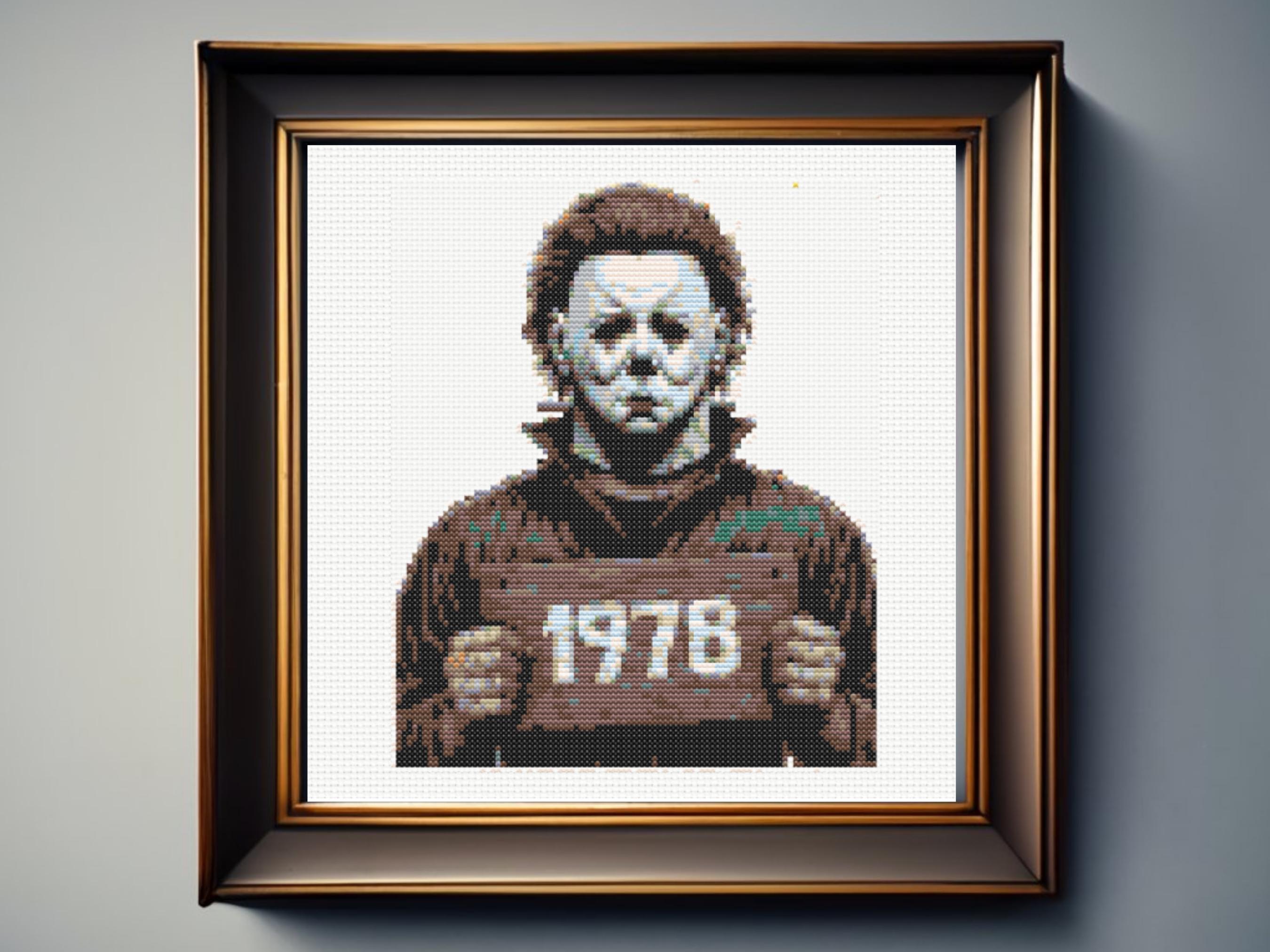 Horror Character Cross Stitch Pattern , Set of 6 Horror Character Cross ...