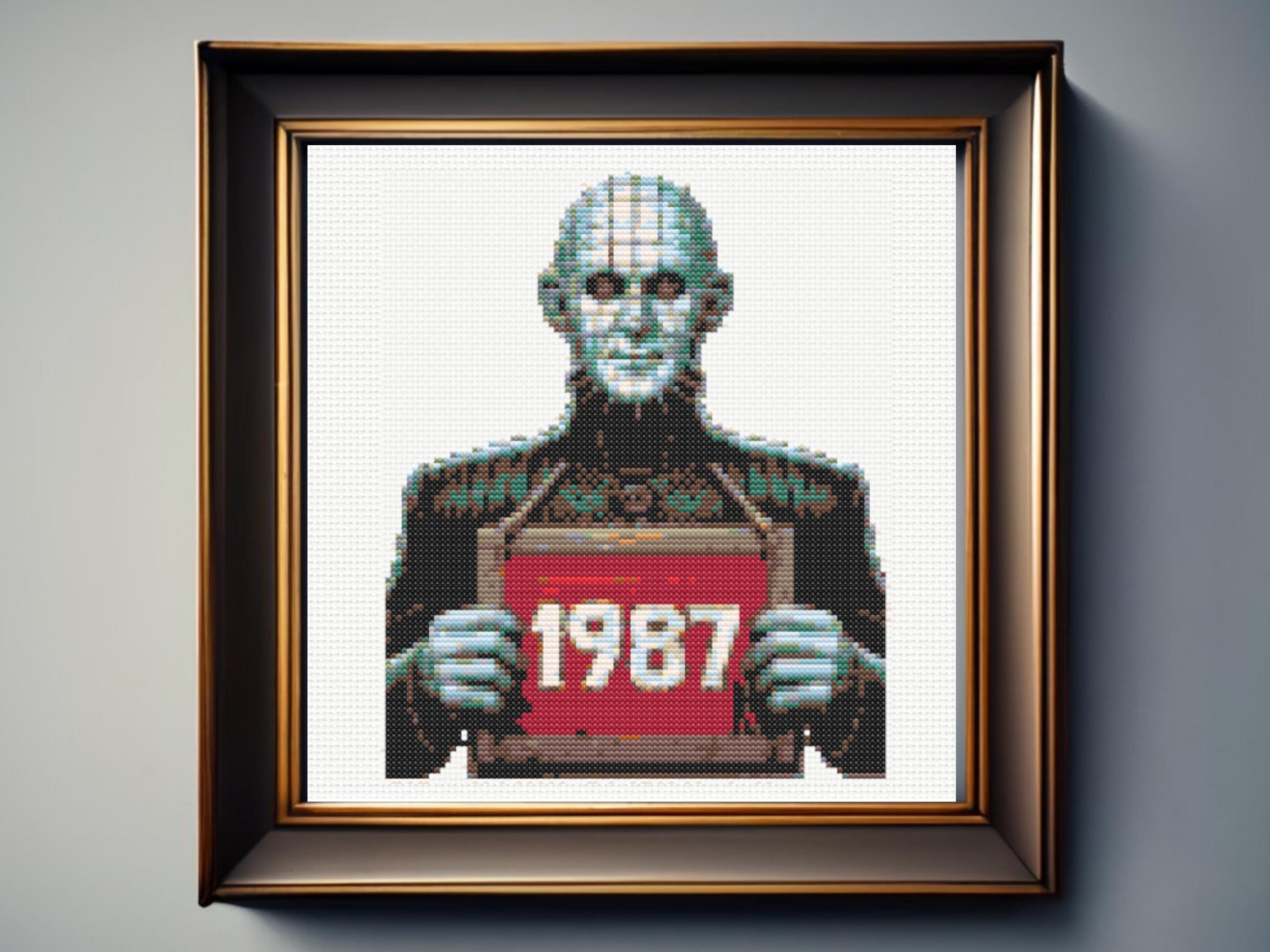 Horror Character Cross Stitch Pattern , Set of 6 Horror Character Cross ...