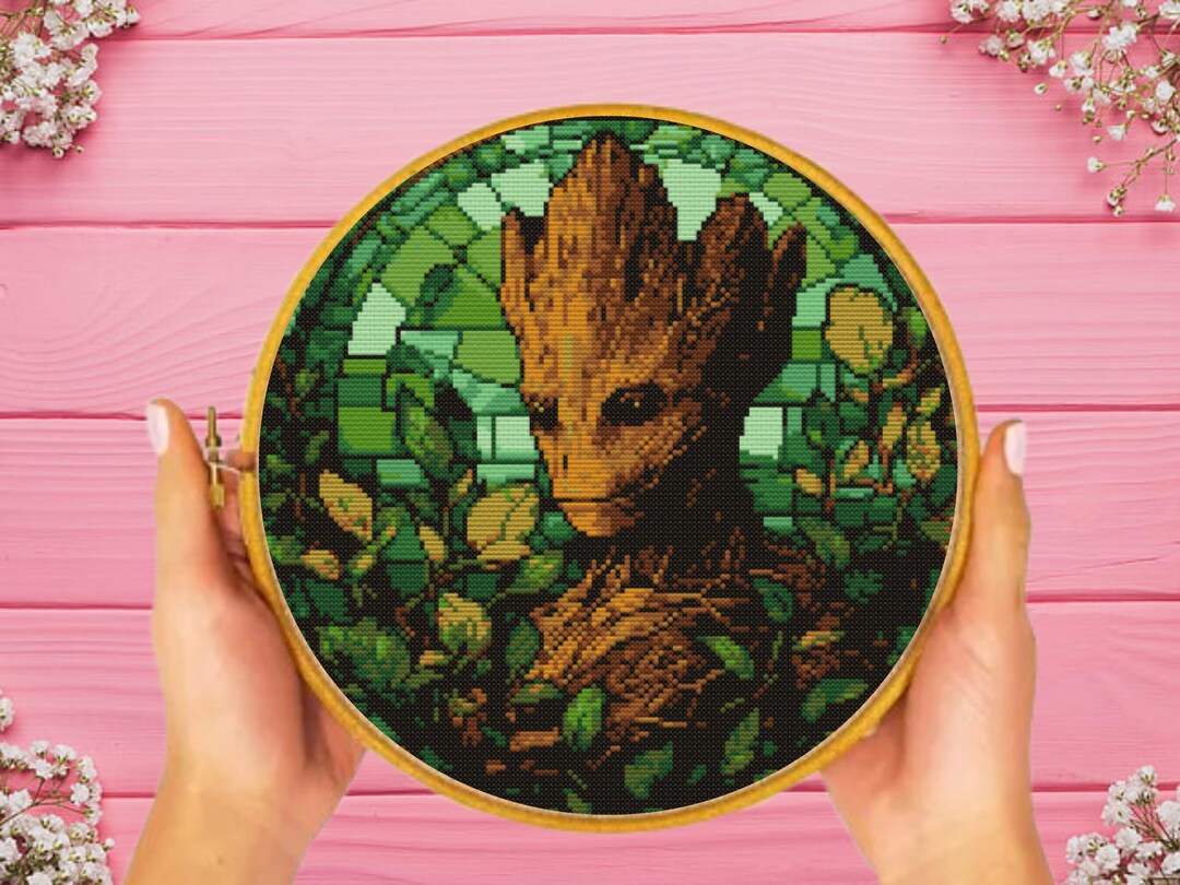 Groot Cross Stitch Pattern , Hero Cross Stitch Pattern, Instant ...