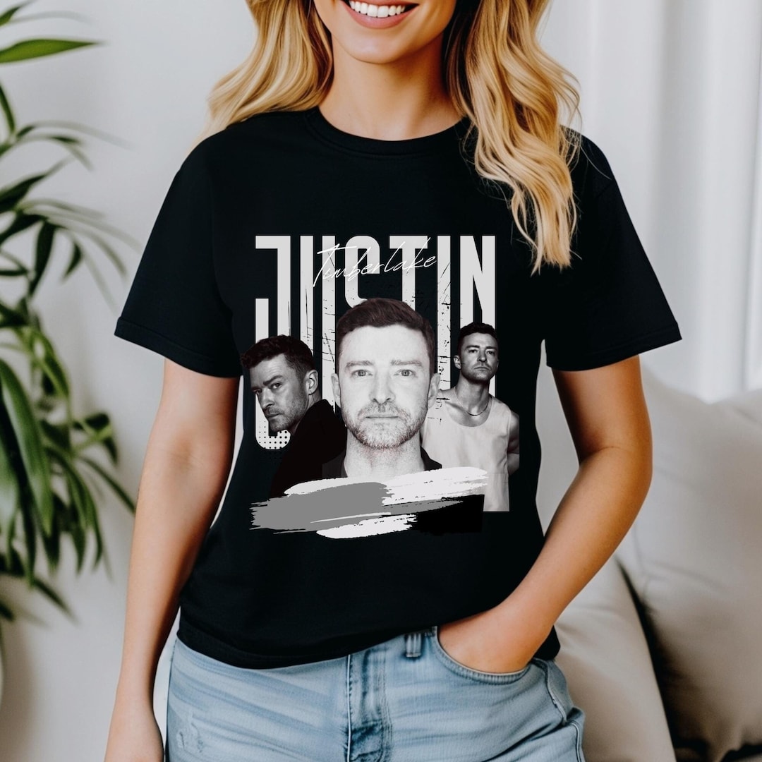 Justin Timberlake T-shirt ,justin Timberlake World Tour ,timberlake Fan ...