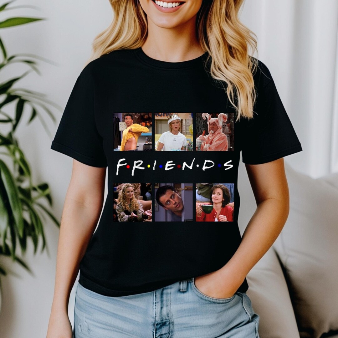 Friends TV Show Logo T-shirt, Friends Logo Shirt, Friends Gift Shirt ...