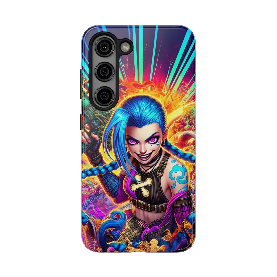 Arcane Chaos, Jinx Edition Phone Case - Arcane/league of Legends ...