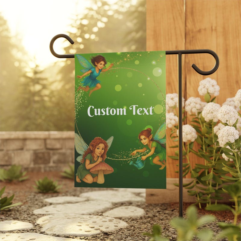 Garden Flag Fairy Magic - Etsy