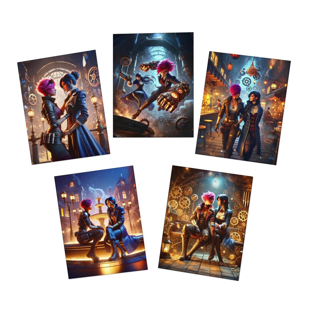 Arcane Valentines Day Card - Arcane-inspired Variety Pack - Vi ...