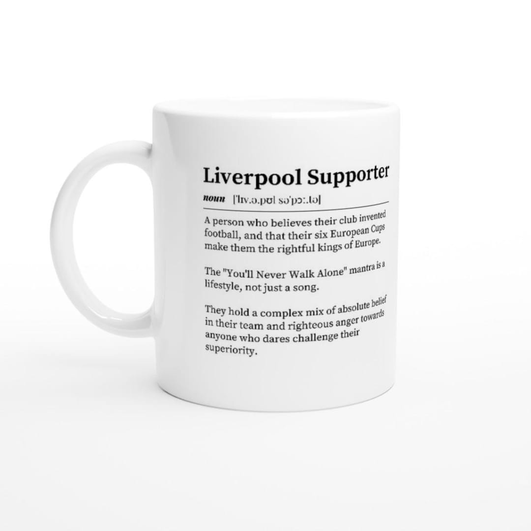 Liverpool FC Mug | Funny Football Fan Gift | Reds Supporter Definition ...