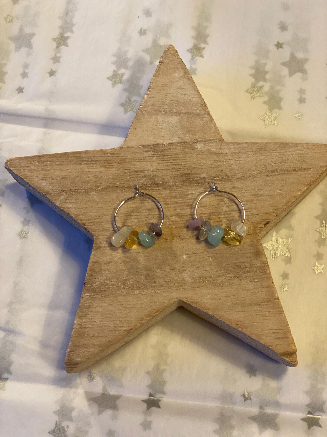 Beautiful Handmade Reiki Charged Crystal Earrings to Improve Symptoms ...
