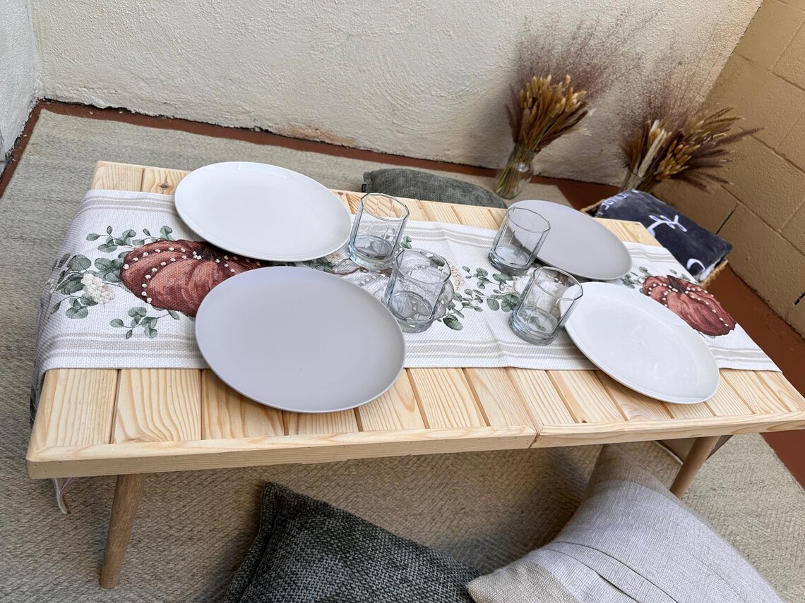 Portable Wooden Camping Table – Foldable, Lightweight, Ideal for ...