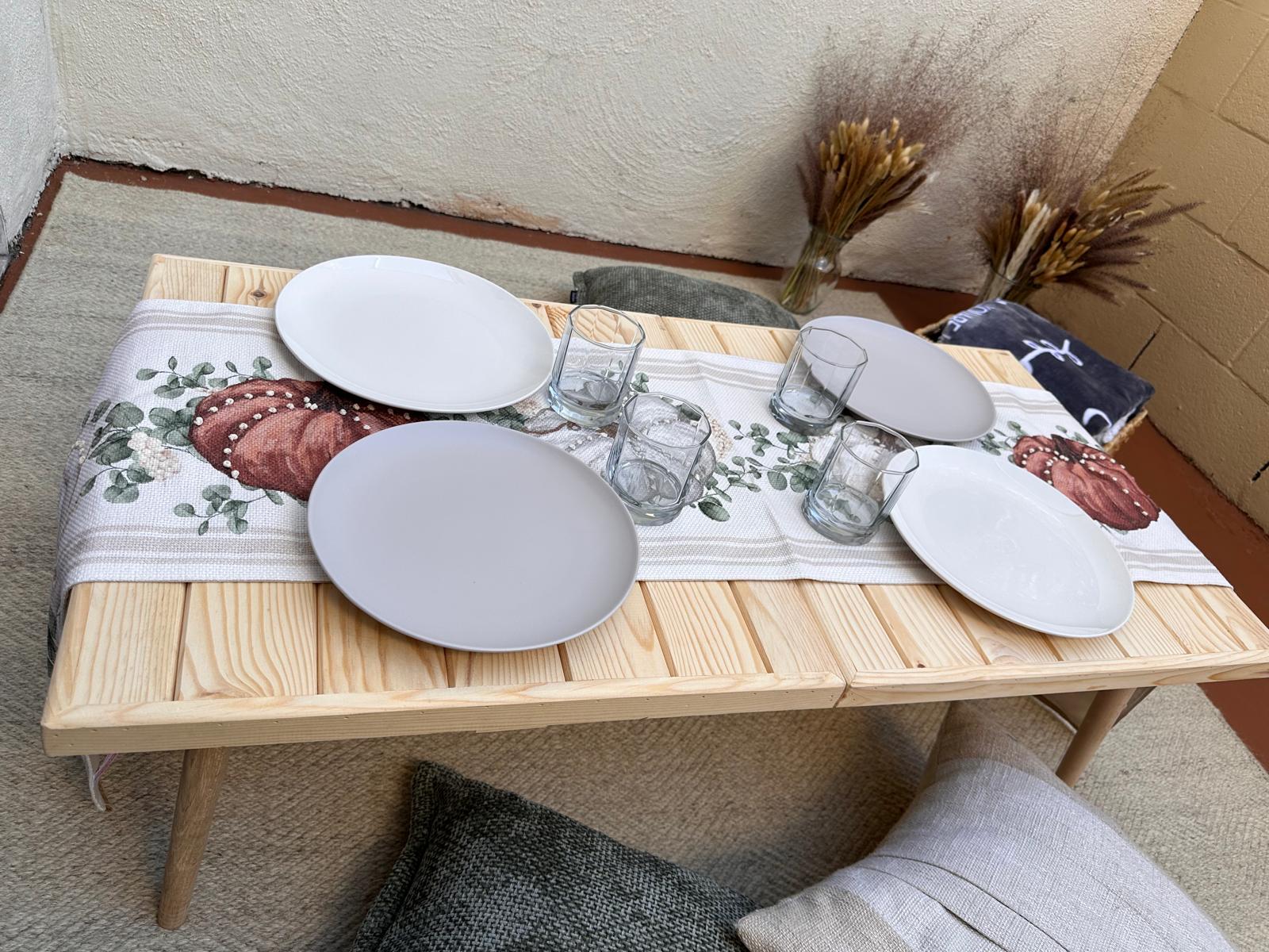 Portable Wooden Camping Table – Foldable, Lightweight, Ideal for ...