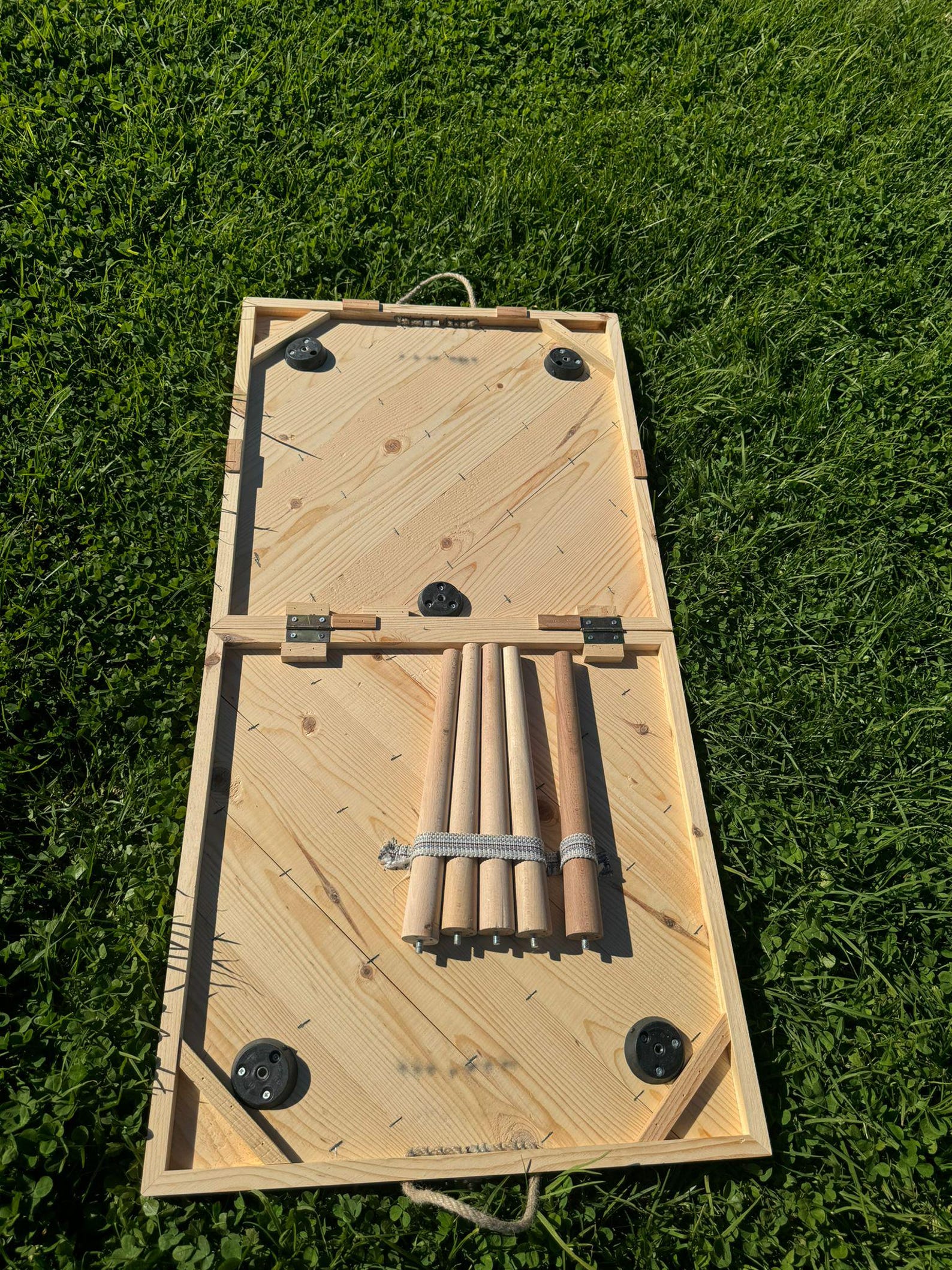 Wooden Picnic Table, Low Table Portable Beach Party Table, Camping ...