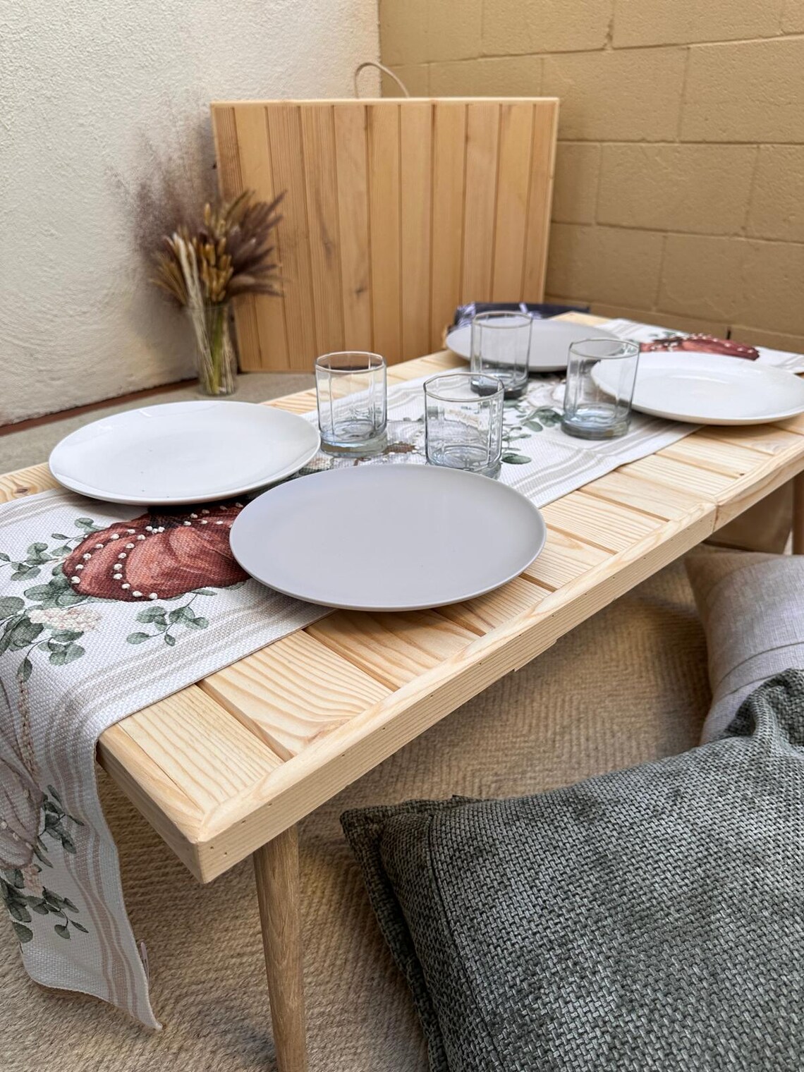 Portable Wooden Camping Table – Foldable, Lightweight, Ideal for ...