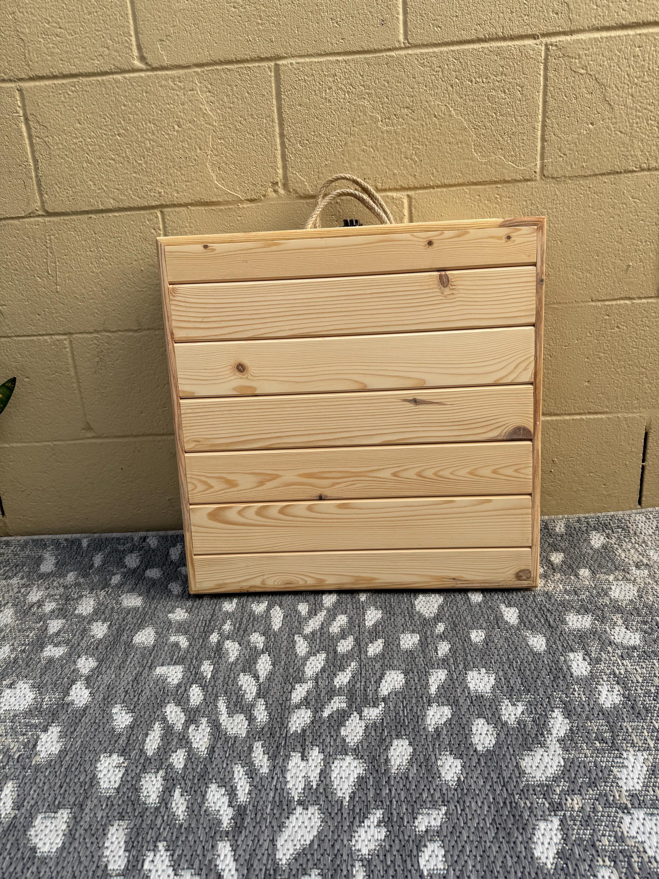 Portable Wooden Camping Table – Foldable, Lightweight, Ideal for ...