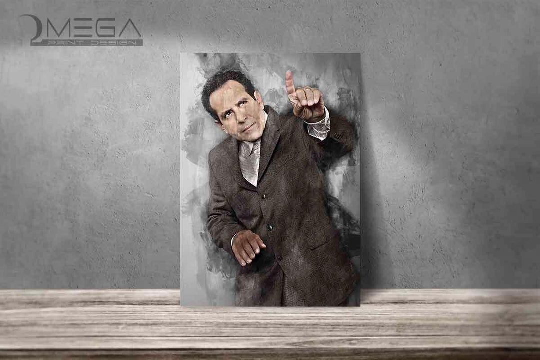 Adrian Monk Poster, Monk Canvas Print, Art Print, Wall Art, Man Cave ...