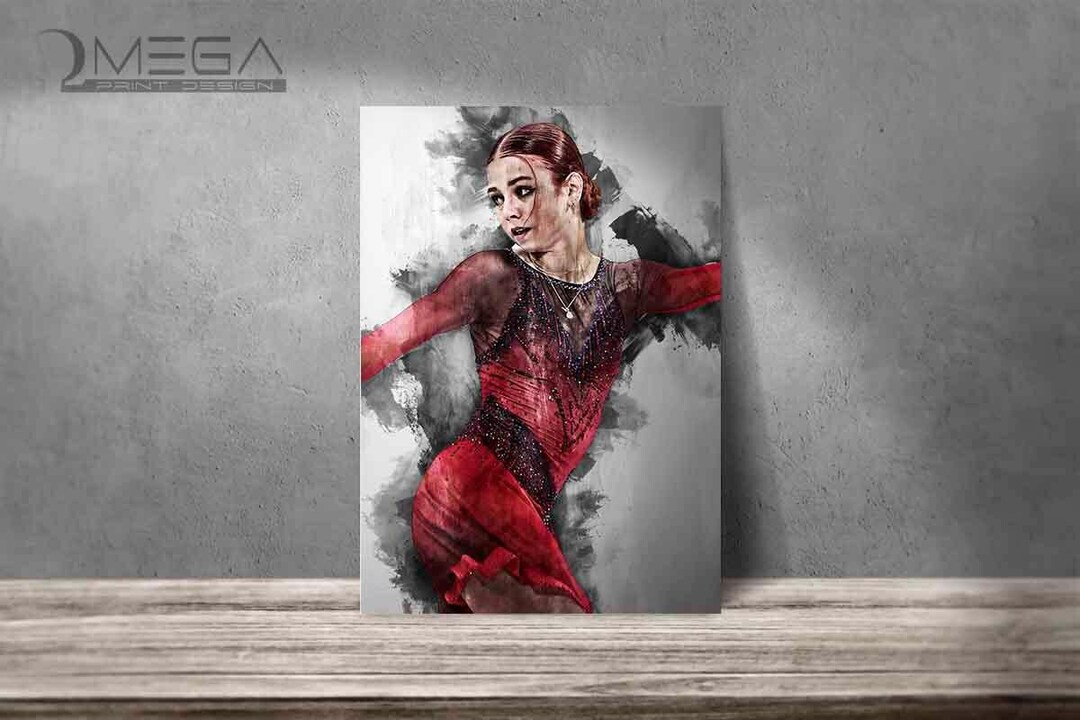 Alexandra Trusova Poster Alexandra Trusova Canvas Print, Art Print ...