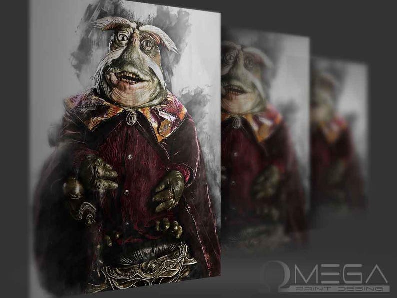 Dominar Rygel XVI Poster, Farscape Canvas Print, Art Print, Wall Art ...