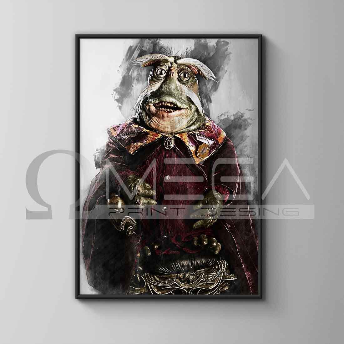 Dominar Rygel XVI Poster, Farscape Canvas Print, Art Print, Wall Art ...