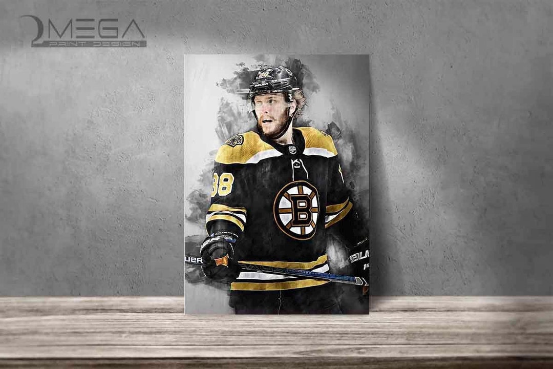 David Pastrnak Poster David Pastrnak Canvas Print, Art Print, Wall Art ...
