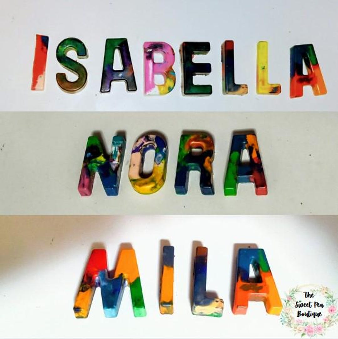 Personalized Coloring Crayons for Kids Custom Crayon Name Set custom ...