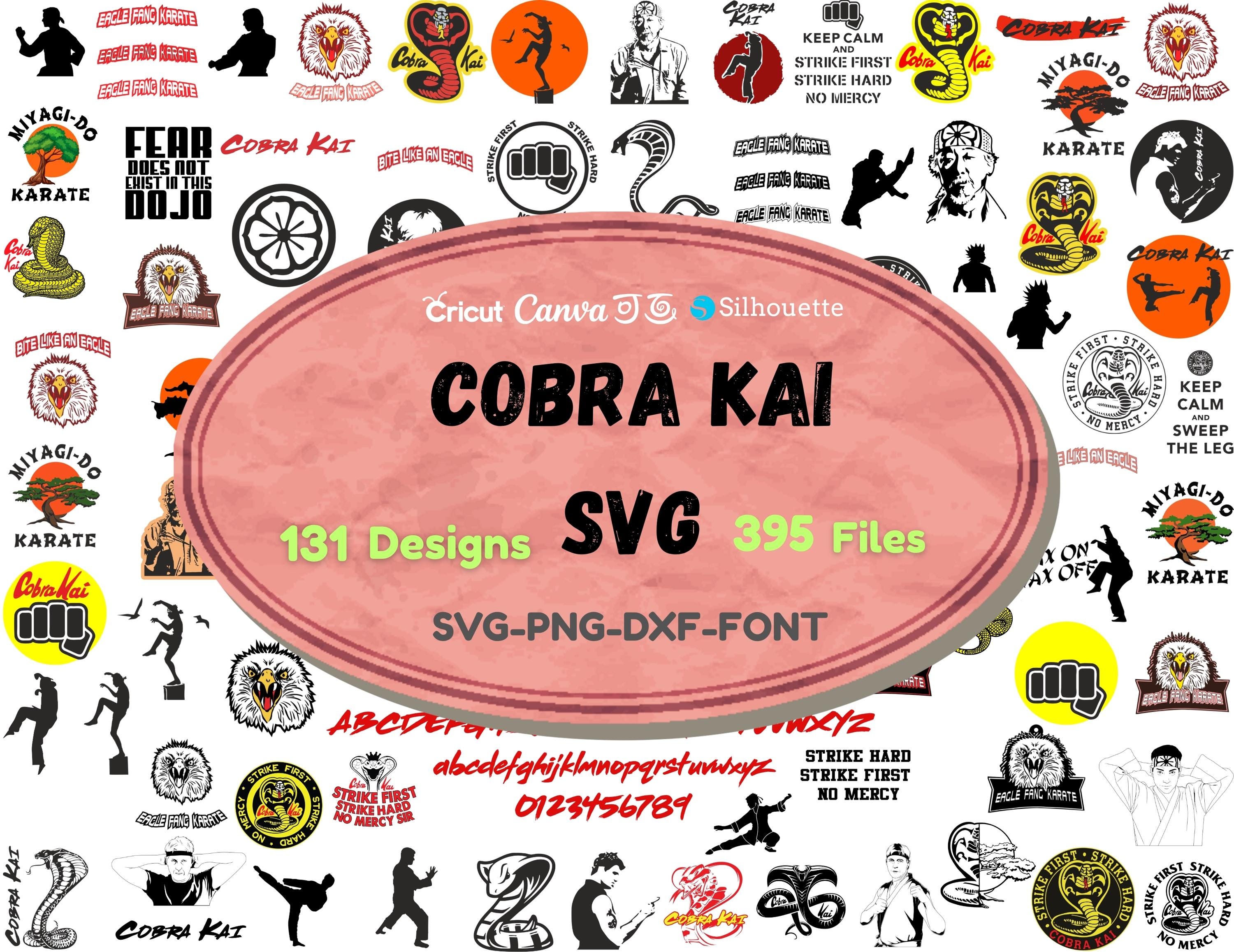 Cobra Kai SVG Bundle | Karate Kid Png | Eagle Fang Svg | Instant ...