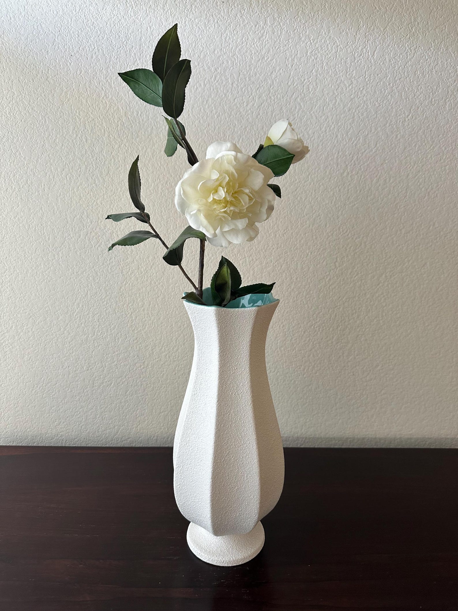 Mid-century Modern Royal Haeger Vase No. 472, White Pebble Finish ...