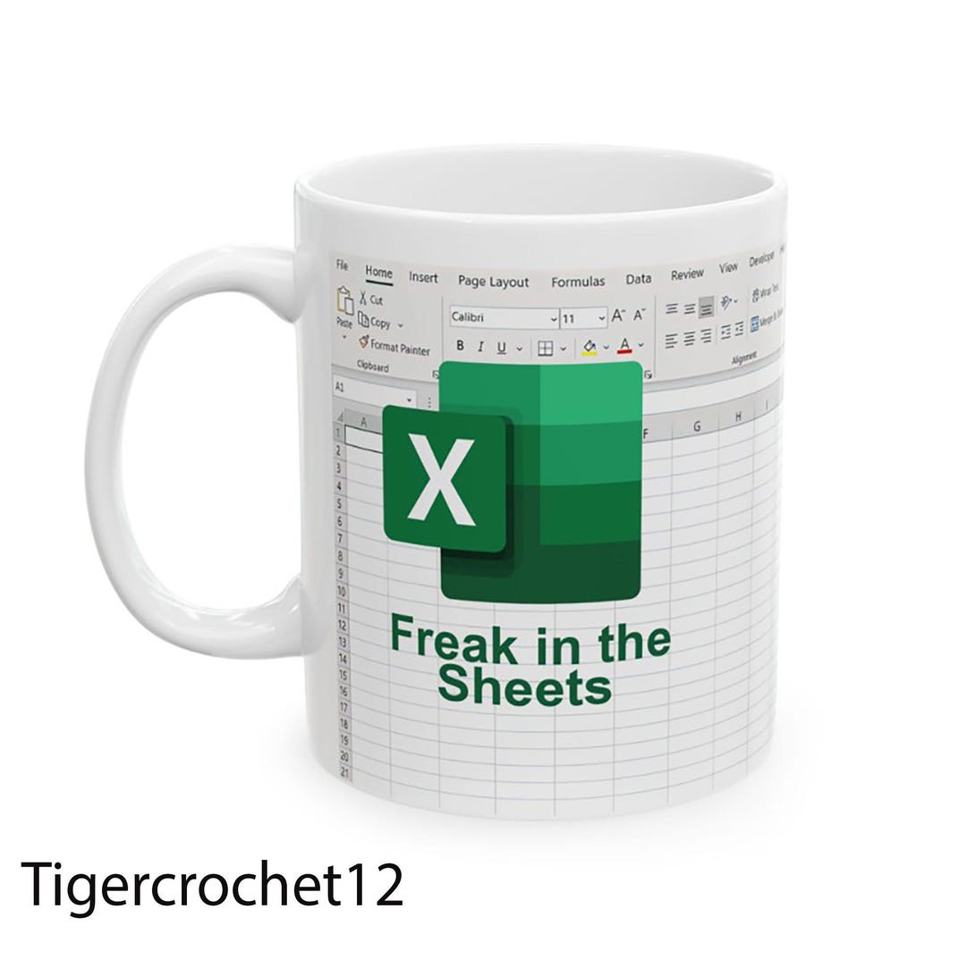 Freak in the Sheets Excel Spreadsheet Lover Worker Gift Idea for ...