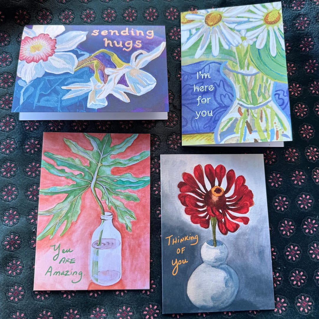 Sympathy Cards Condolence & Support Card Card for Grief and Loss 1 or 4 ...