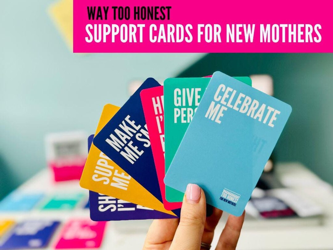 New Mum Support Cards Perfect Gift for A New Mother Baby Shower ...