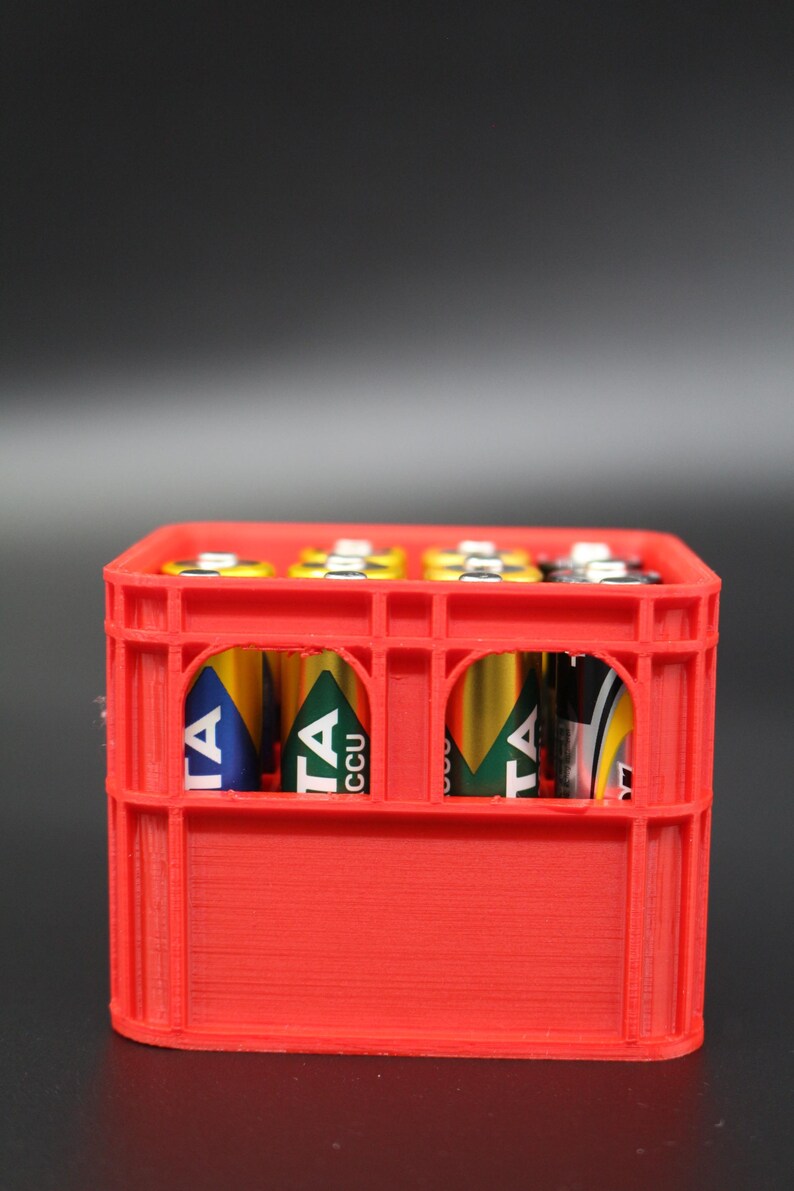 Battery Holderer Organizer 3D Print for Office Battery Storage ...