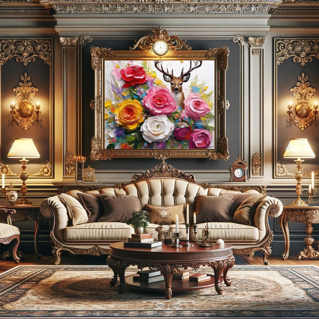 Floral Digital Wall Art Print | Flower Digital | Home Decor Print ...