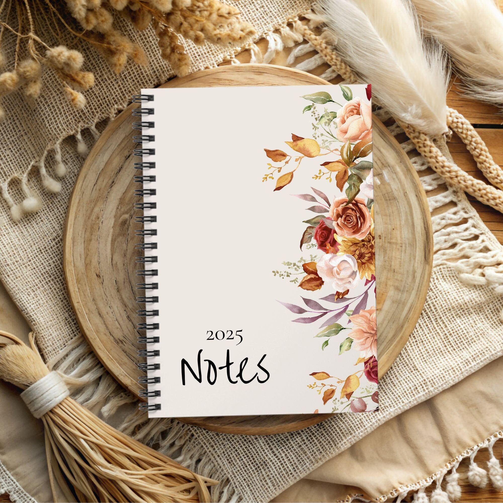 2025 Notes Spiral Notebook, Prayer Writing Journal, Gift for Her Mom ...