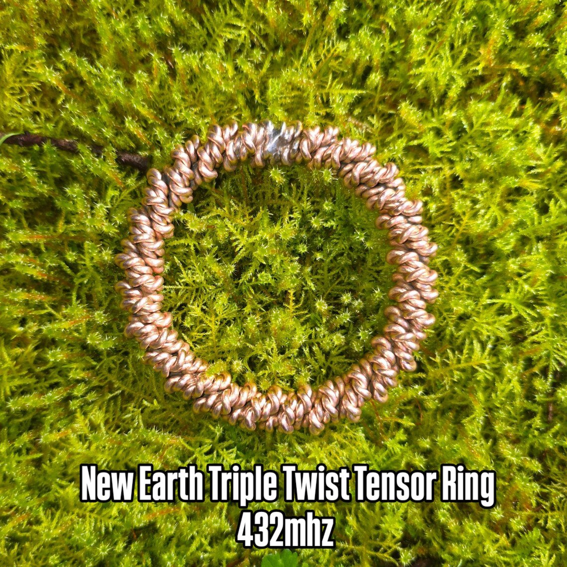 Triple Twist New Earth Tensor Ring 432mhz - Etsy