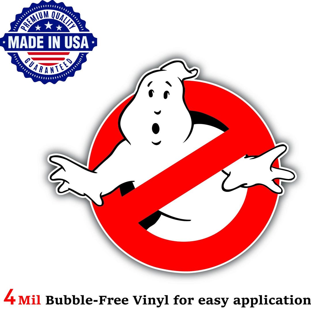 GHOSTBUSTERS Movie Cars Vinyl Decal Sticker Car Truck Bumper 4mil ...