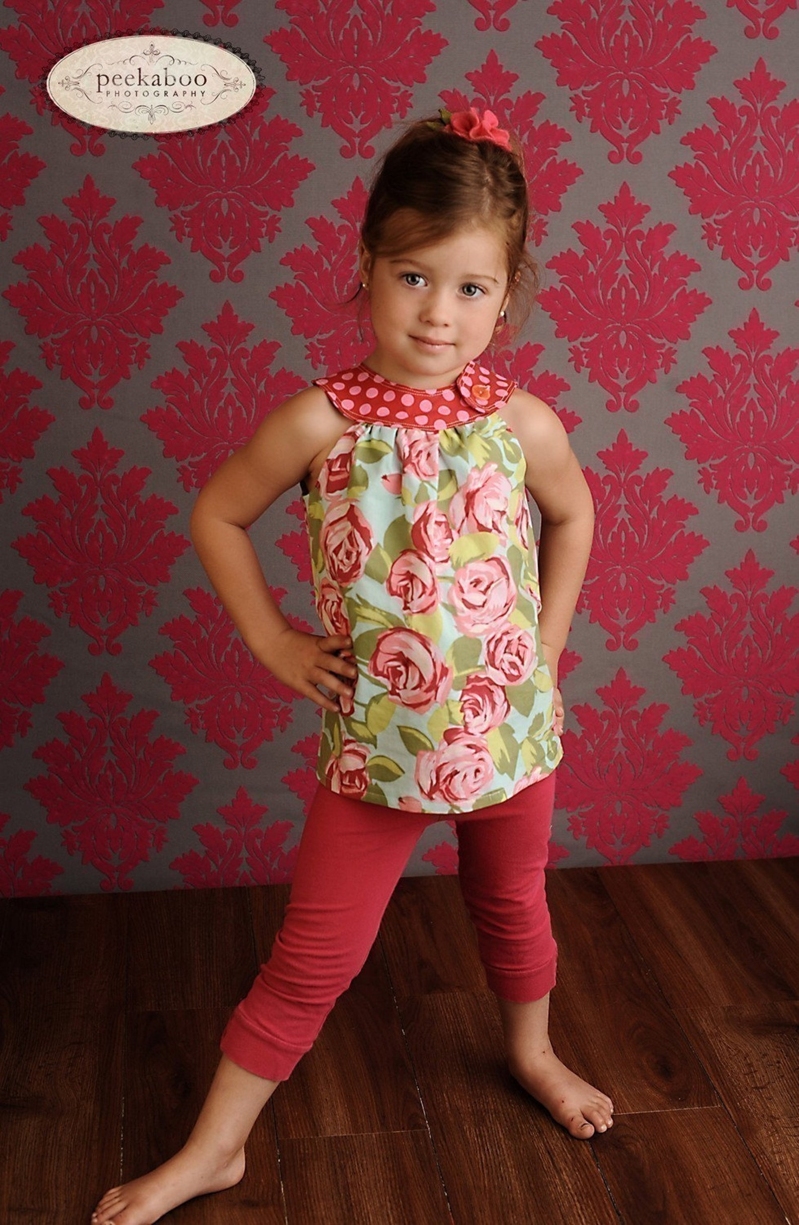 Circle-Top Shirt PDF Pattern Baby Toddler Girl newborn to 5T | Etsy