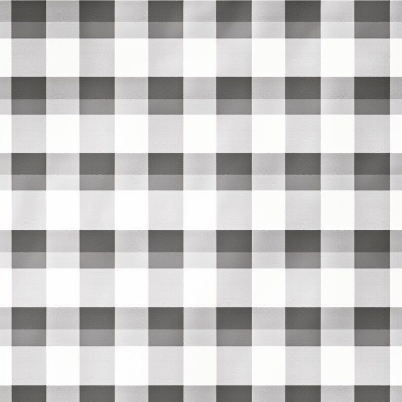 Gingham Black and White Texture Clipart, Grey Check Pattern Backgrounds ...