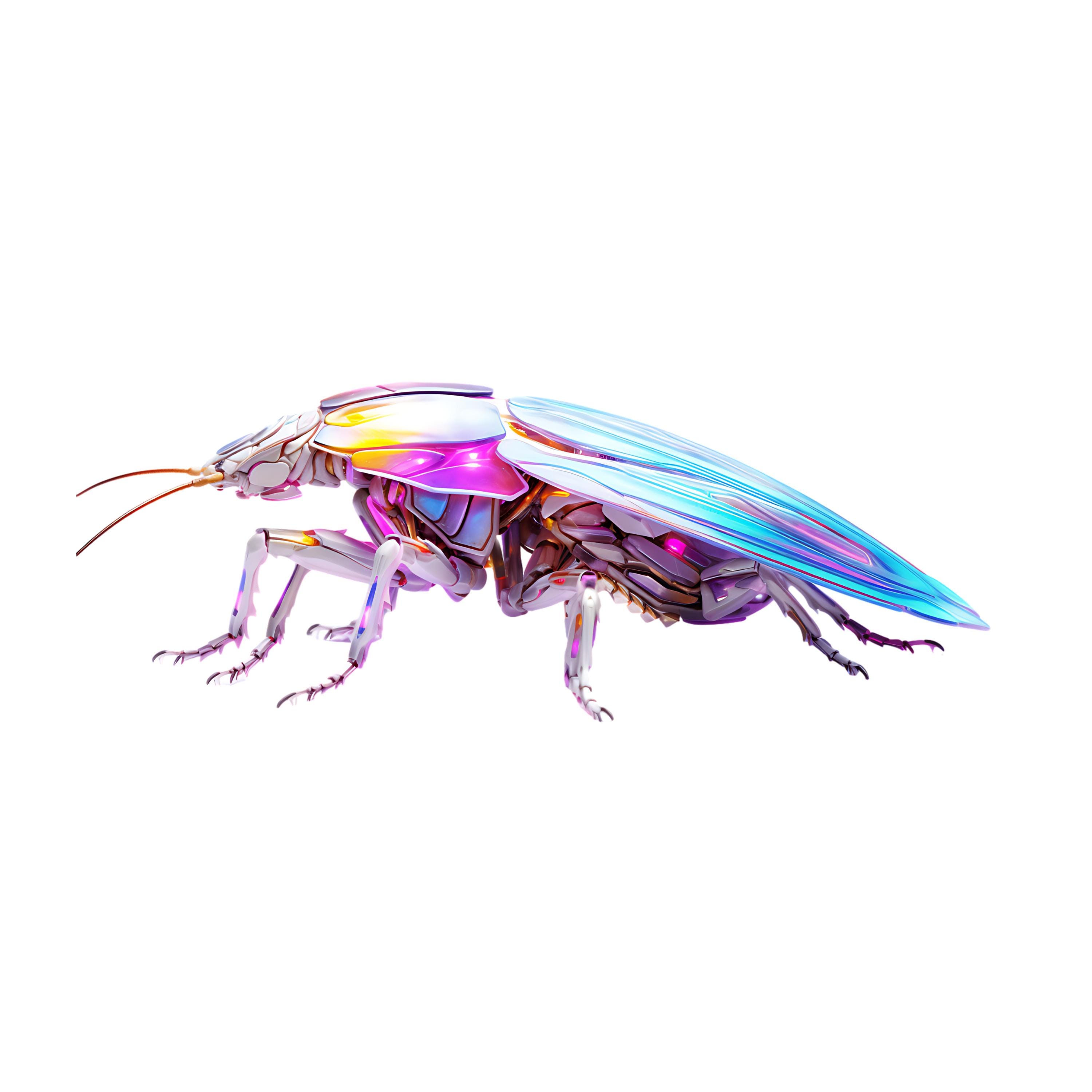 Neon Cockroaches, Clipart Cockroaches, Paper Crafts, Junk Journal ...