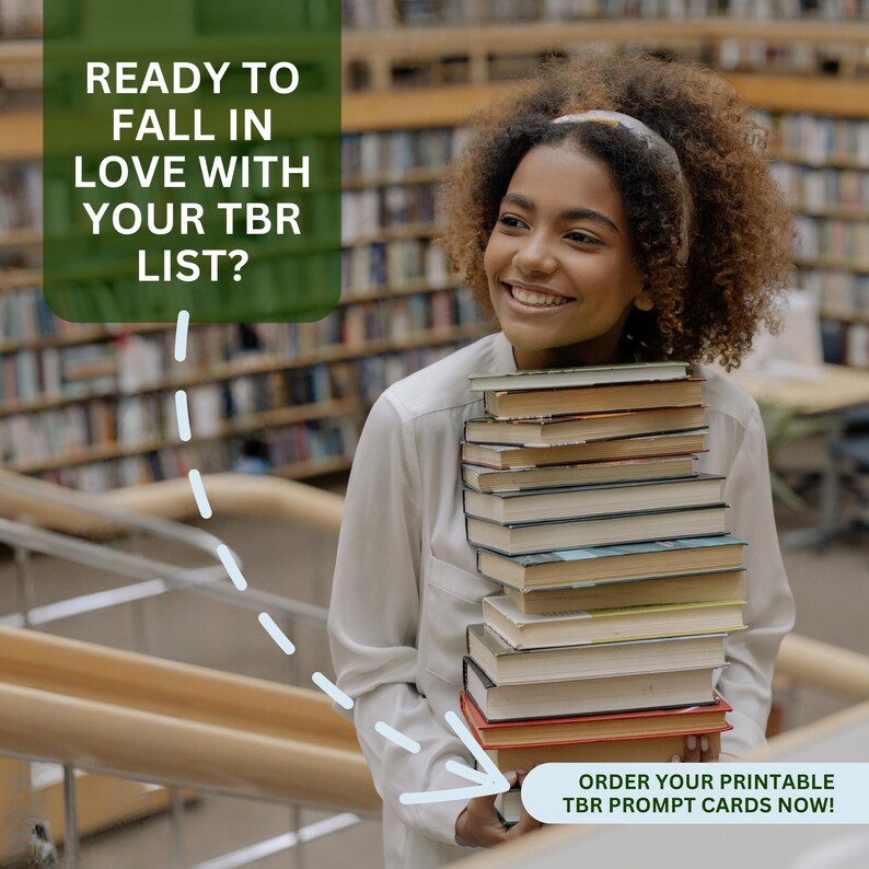 Cozy TBR Game - Printable TBR Cards - Reading Challenge Prompts ...