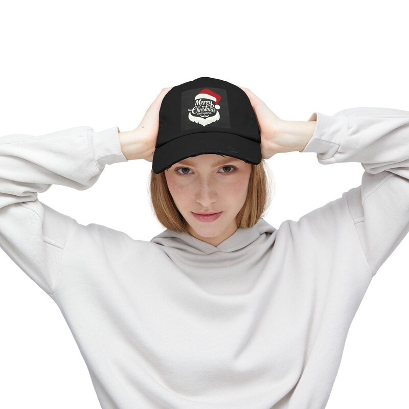 Distressed Baseball Cap - Etsy
