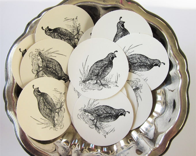 Butterfly Tags Round Paper Gift Tags Set of 10 | Etsy