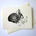 Little Rabbit Bunny Stationery Note Cards Set of 10 With - Etsy
