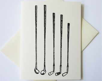 Golf Note Cards Golfer Gifts Personalized Golfing - Etsy