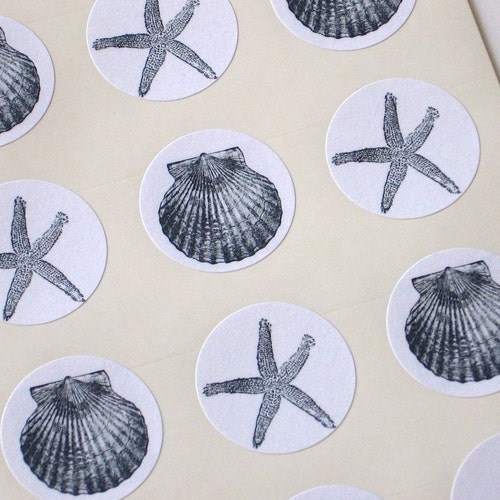 Art Statue Stickers One Inch Round Seals - Etsy