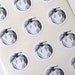 Apple Stickers One Inch Round Seals - Etsy