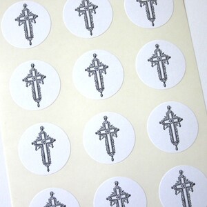 Cross Tags Round Paper Gift Tags Set of 10 - Etsy